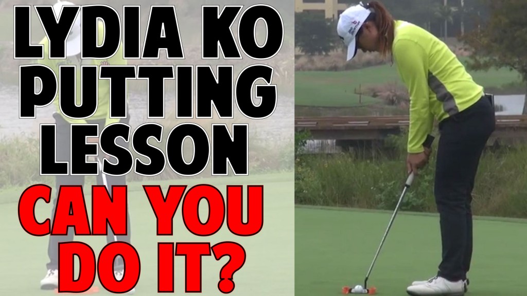 Lydia Ko Putting Lesson | Can You Do Her Drill? • Top Speed Golf