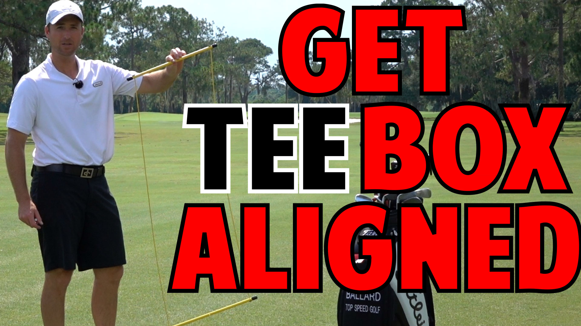 Golf Alignment Trick | The Tee Box • Top Speed Golf