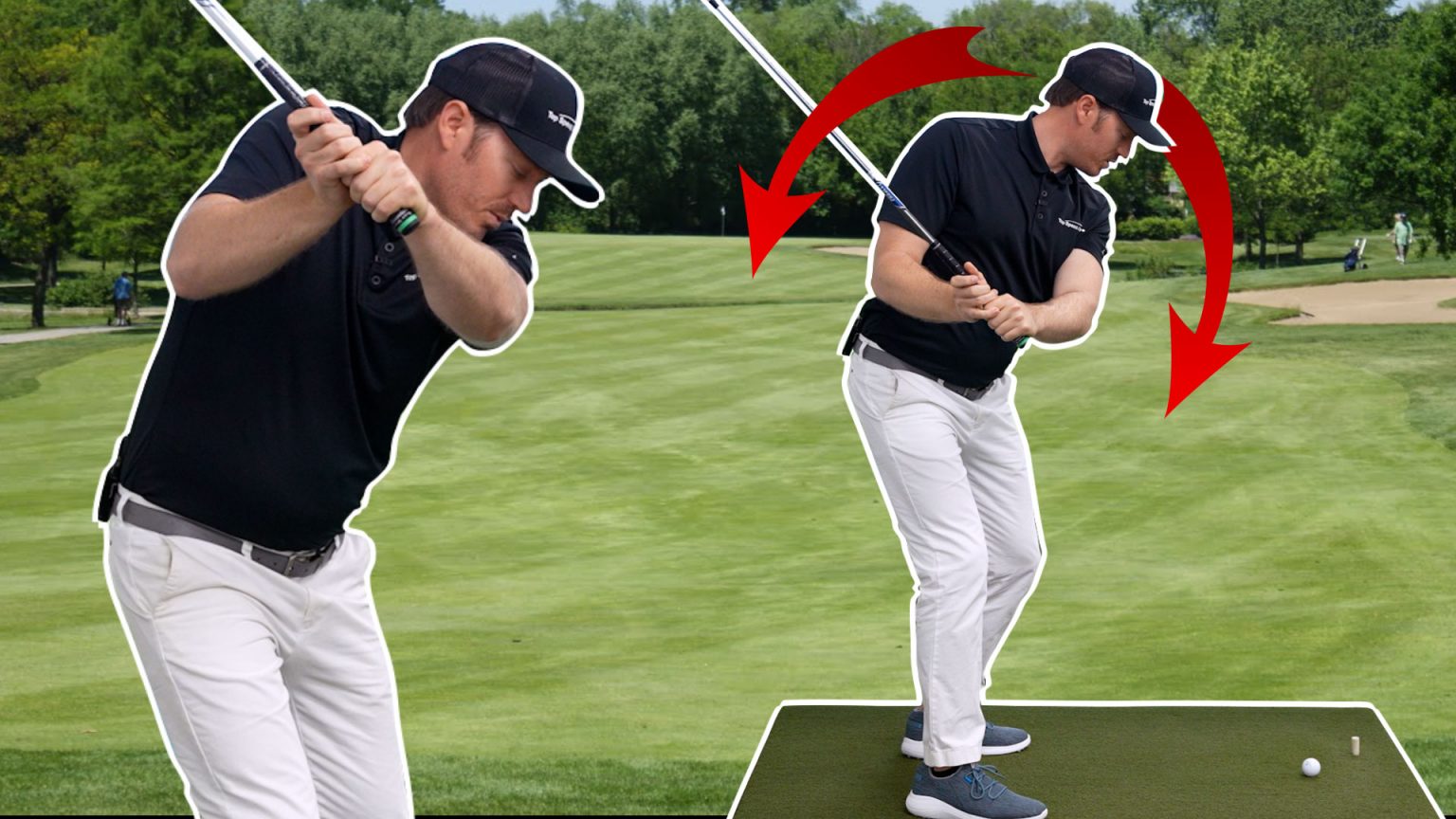 Shallow Your Downswing Automatically | Shoulder Drill • Top Speed Golf