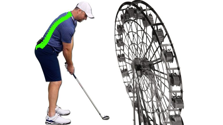 Simple Golf Swing That's Easy On The Back • Top Speed Golf