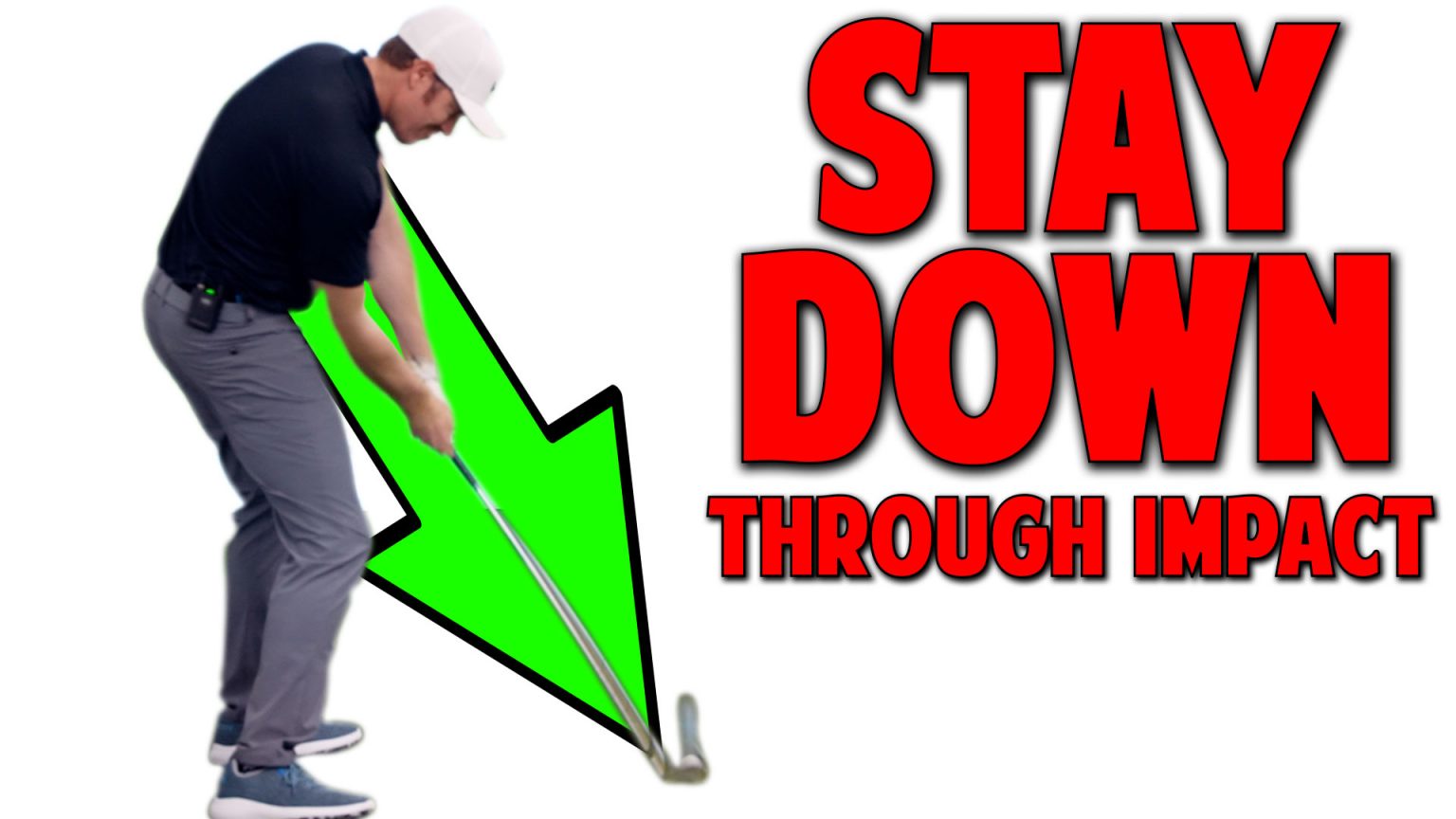 #1 Reason You Don't Stay Down Through Impact • Top Speed Golf