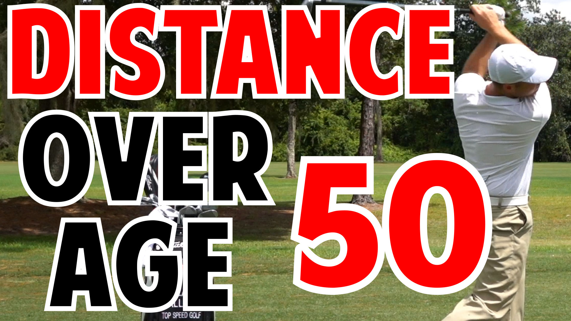 Get More Distance over 50 | Secret in the Hips! • Top Speed Golf