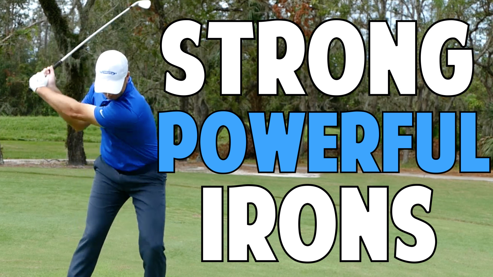 Strong and Powerful Iron Game - Hit Explosive Irons • Top Speed Golf